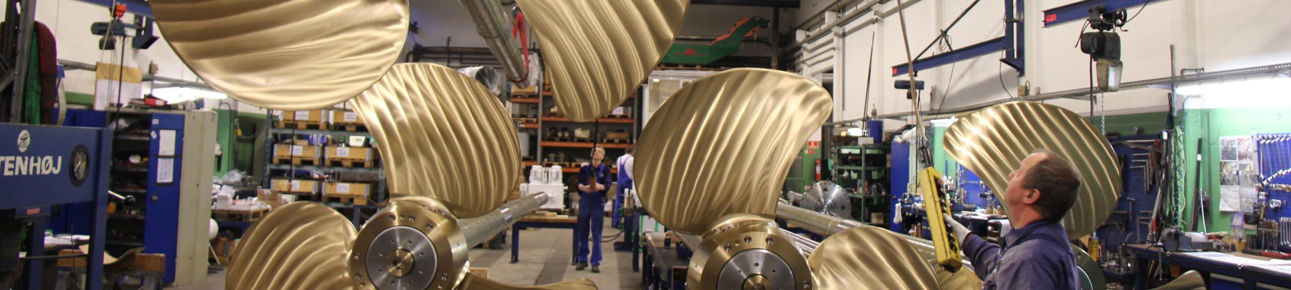 All under one roof at Hundested Propeller - BSI Rigging