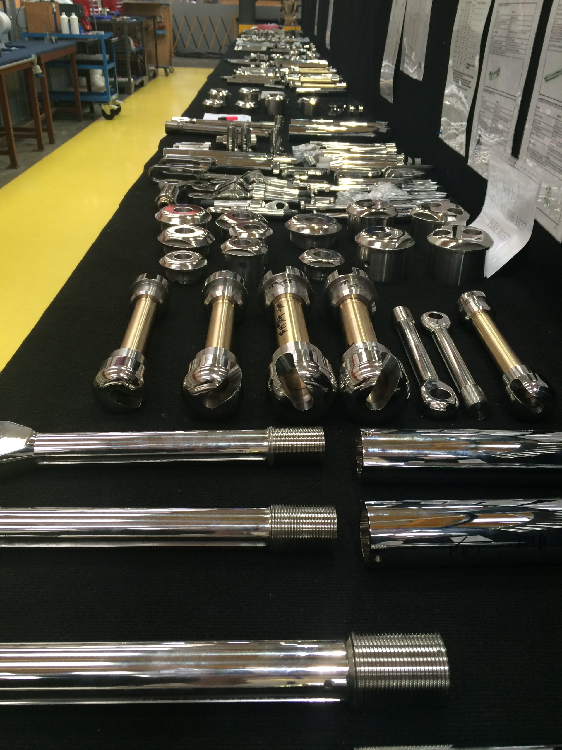 OYS is ready to service your yacht rig - Jefa Steering