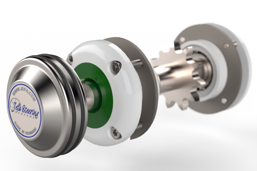 BS20 Bulkhead steerer - Jefa Steering